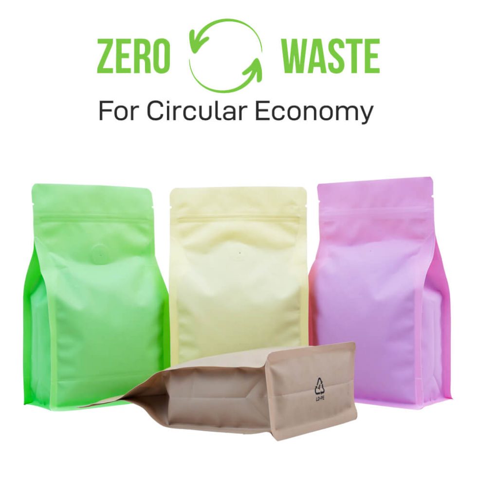 RECYCLABLE POUCHES WITH ZIPPER - SwissPac UAE